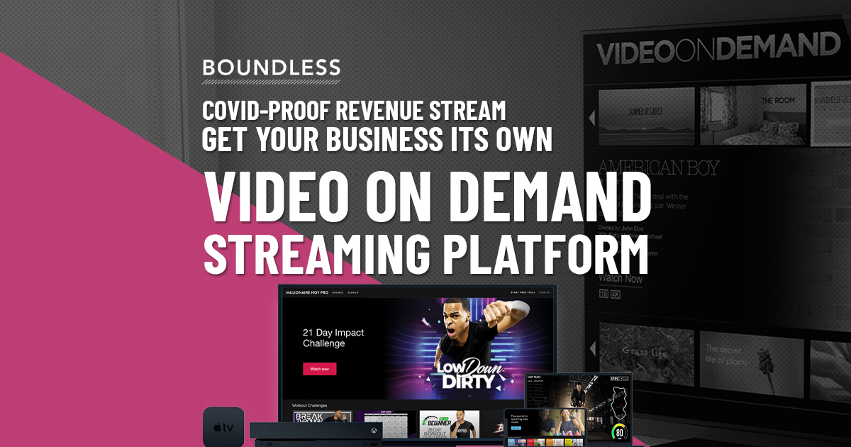 Get Your Business Its Own Video on Demand Platform!